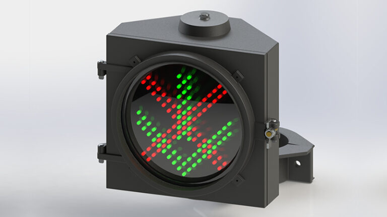 Semáforo Seta-X 200mm Caixa Padrão - Kalts Indústria